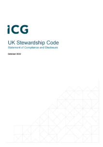 UK Stewardship Code - ICG