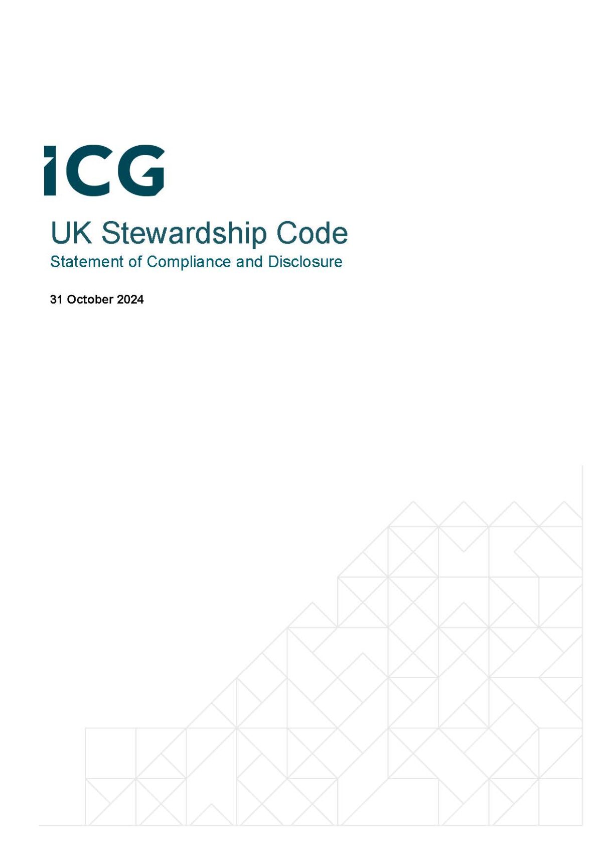 UK Stewardship Code - ICG