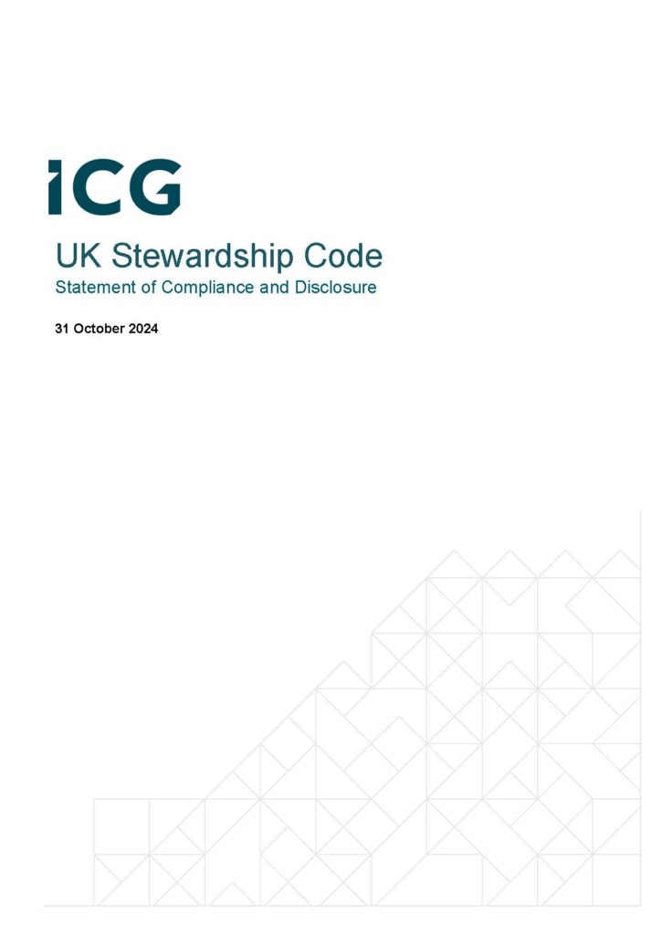UK Stewardship Code - ICG